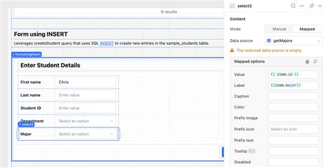 SQL Application Retool Docs