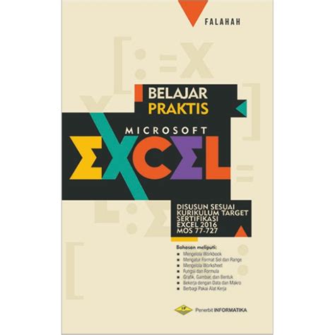 Jual BUKU BELAJAR PRAKTIS MICROSOFT EXCEL FALAHAH Shopee Indonesia