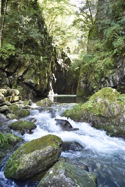 美霞洞渓谷 香川の景観