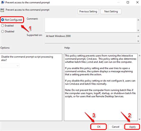 How To Disable Command Prompt In Windows