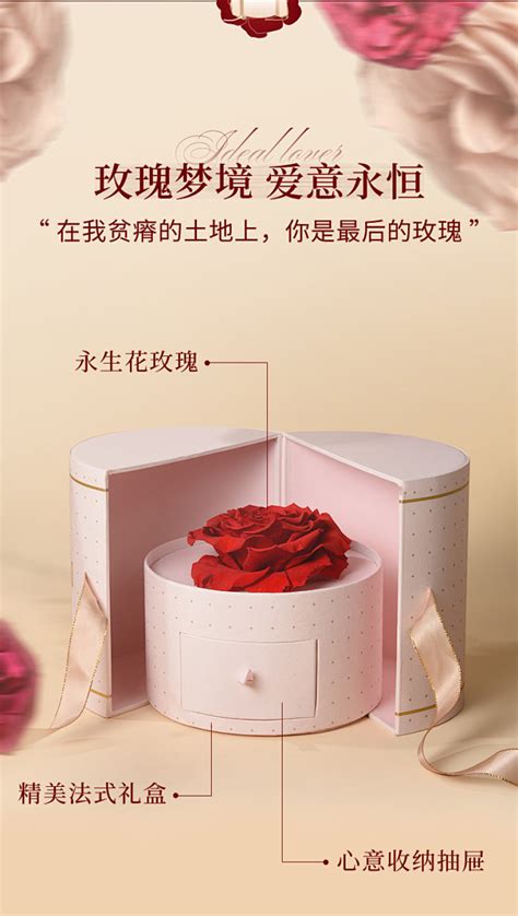 浪漫礼物稚优泉玫瑰之名花加礼盒口红唇釉联名限定化妆品套装 tmall com天猫
