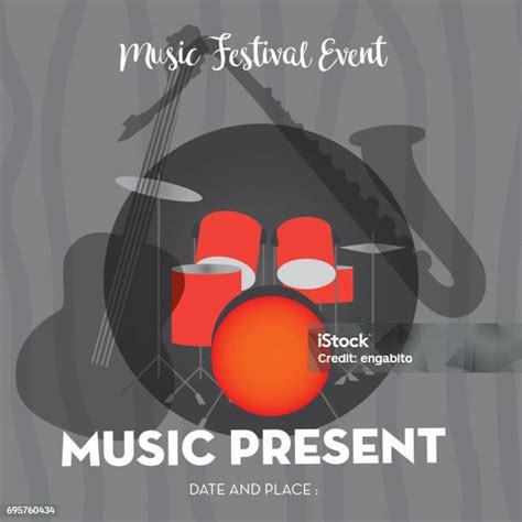 음악 축제 이벤트 배너 브로셔 전단지 날짜와 장소 공간 서식 파일에 대 한 포스터 이벤트 벡터 일러스트 레이 션 고전 양식에 대한 스톡 벡터 아트 및 기타 이미지 Istock