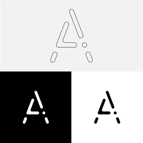Premium Vector A Creative Latter Logo Design Premium Vector Creative