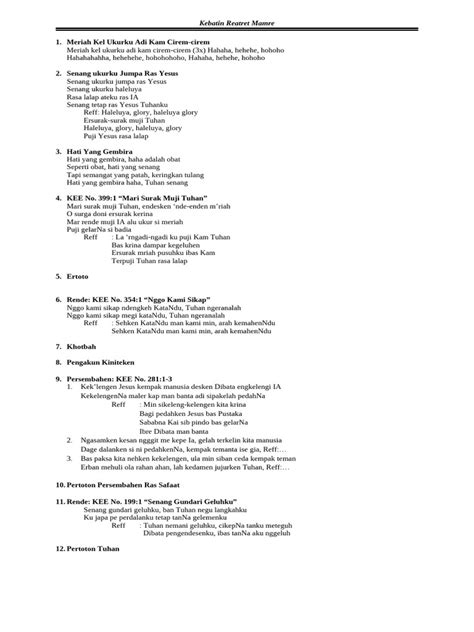 Kebatin Reatret Mamre 1 Pdf