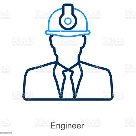 Engineer Cap Setting Stock Illustration Download Image Now Concepts Concepts And Topics