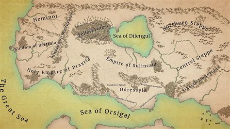 This Is My Map You Know The Drill R Worldbuilding