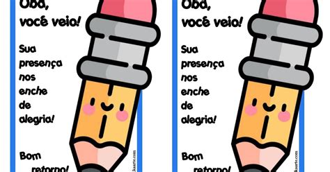 Leskka Arte Em Eva Cartão Volta às Aulas Para Imprimir