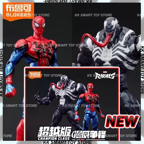 New Blokees Marvel Rivals Champion Class Spider Man Venom Model Kit