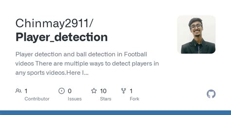 Github Chinmay2911playerdetection Player Detection And Ball Detection In Football Videos