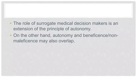 Autonomy Vs Beneficence Pptx