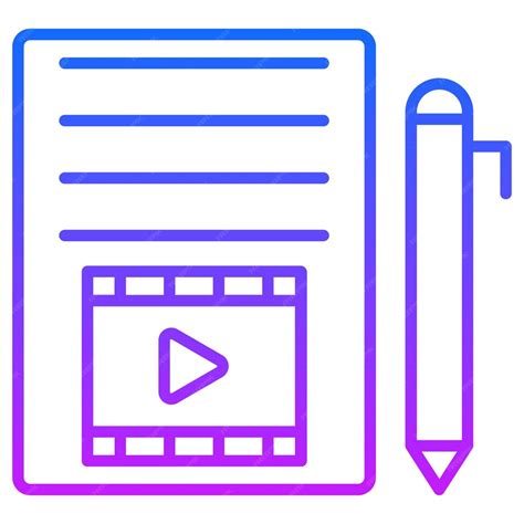 Premium Vector Script Vector Illustration