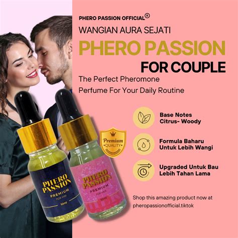Phero Passion Perfume Couple Minyak Wangi Phero Passion Perfume Men
