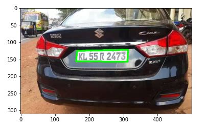 Github Pragatiunna License Plate Number Detection A Project Where The License Plate Number Is