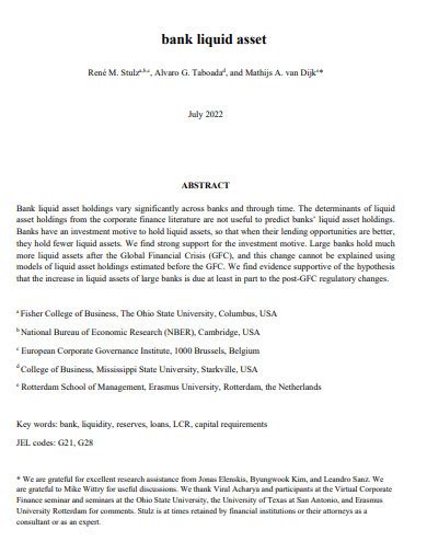 25 Liquid Assets Examples In Pdf Examples