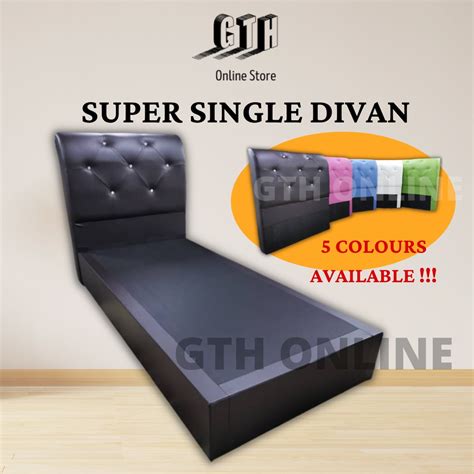 Katil Super Single Divan Katil Super Single Bed Frame Murah Super Single Divan Super Single