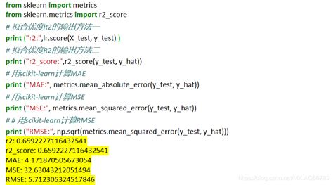 用生活中的例子理解mse均方误差、rmse均方根误差、r拟合优度拟合系数r2和均方根误差 Csdn博客