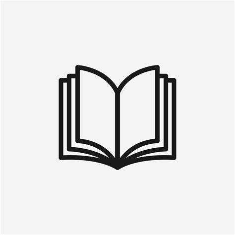 Vector Illustration Of Book Icon 2219582 Vector Art At Vecteezy