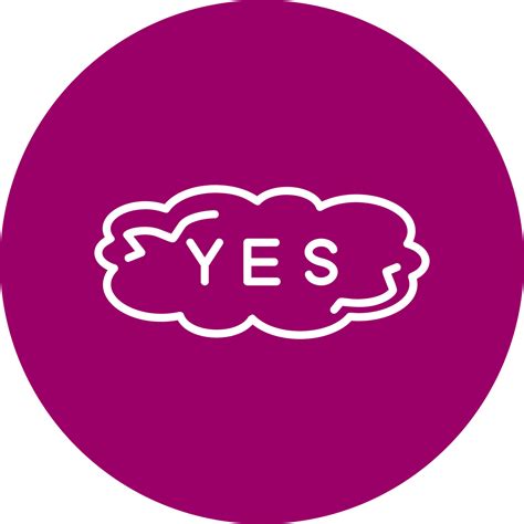 Yes Vector Icon 20353956 Vector Art At Vecteezy