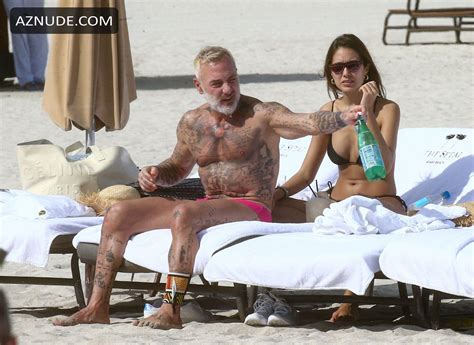 Gianluca Vacchi Is Exuding Serious Sex Appeal While Out In White Trunks During A Romantic