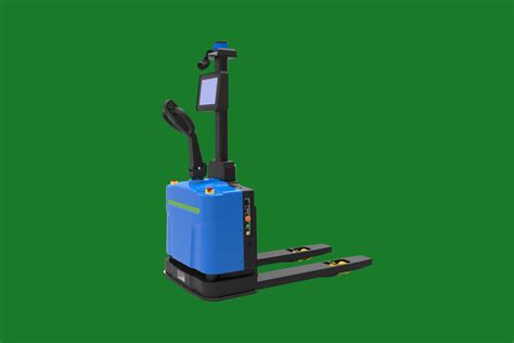 Warehouse Automated Guided Vehicle With Qr Code Navigation And 24 Hours Endurance