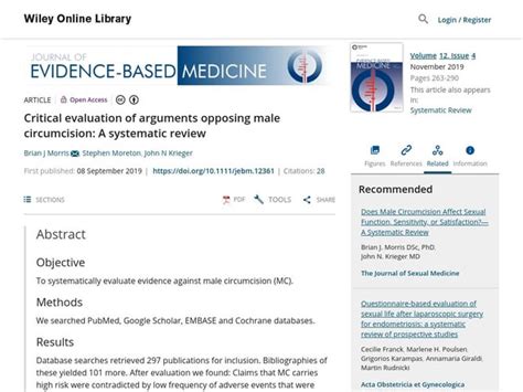 Critical Evaluation Of Arguments Opposing Male Circumcision A