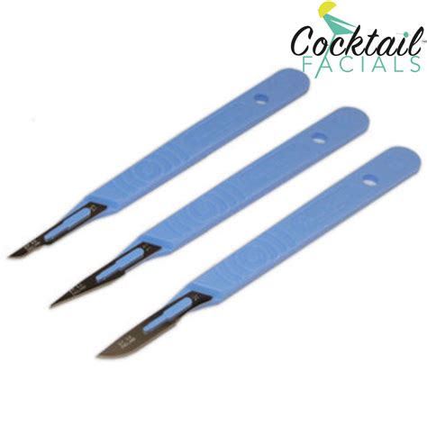 Pornstar Planing Disposable Sterile Scalpels With Handle X 20