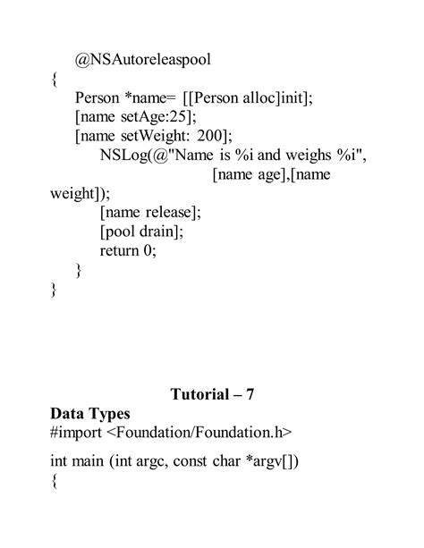 Iosobjective Tutorial Pdf