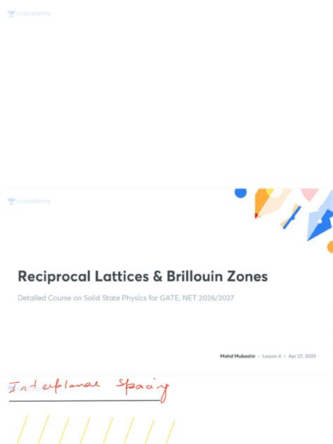 4 Interplanar Spacing Pdf