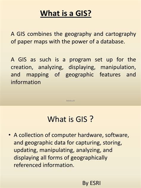 Gis Intro Pdf Geographic Information System Databases