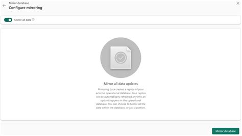 Creating A Mirrored Azure SQL Database In Fabric FourMoo Power BI