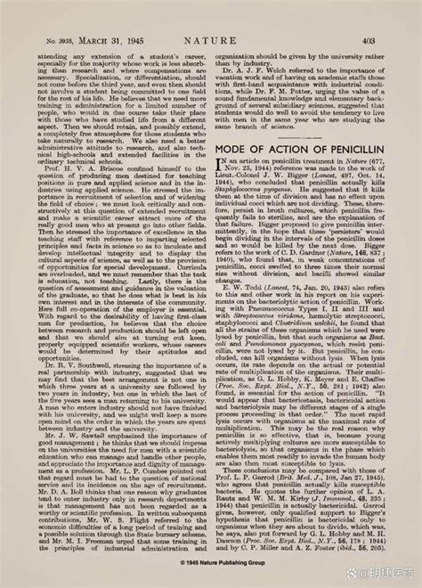 药物史话：青霉素 知乎