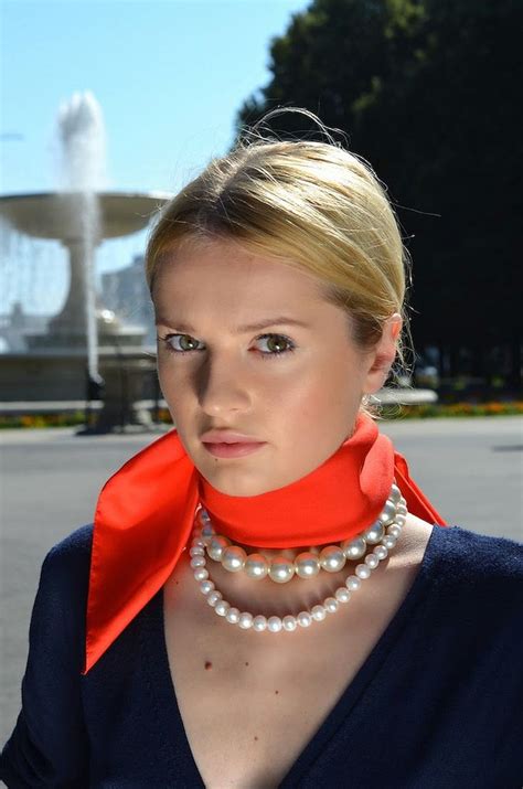 Neck Scarf With Collared Shirt At Paula Banks Blog