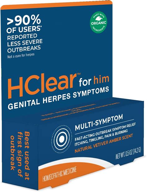 Femiclear For Him Genital Herpes Symptoms Ebay