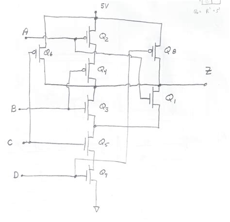 Solved Cmos Circuit Figure 9 15 Pts A Write Out The 13