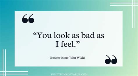 Best John Wick Quotes From The Franchise Some Think Of Value