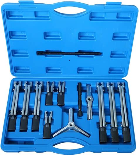13 Tlg Universal Lager Abzieher Satz Set 2 Mit 3 Armig Innen Aussen Abzieher Werkzeug 50 160 Mm