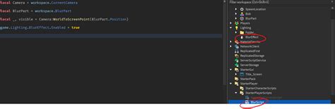 Is There Any Way To Add A Blur Effect When Someone Looks At A Part