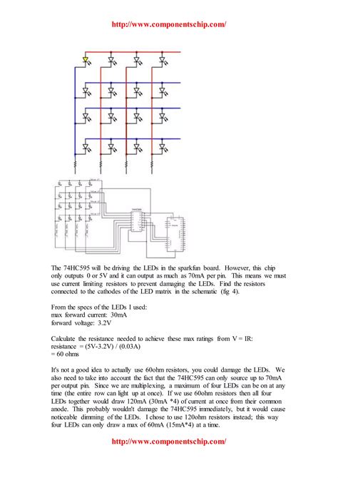 Multiplexing With Arduino And The 74hc595 Pdf