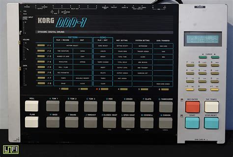 Korg DDD Digital Dynamic Drums S Drum Machine V Reverb