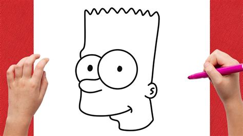 How To Draw Bart Simpson Face Step By Step Animation Art The