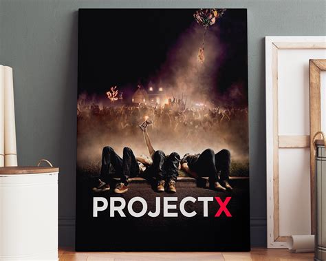 Project X Poster Canvas Project X Canvas Print Project X Etsy