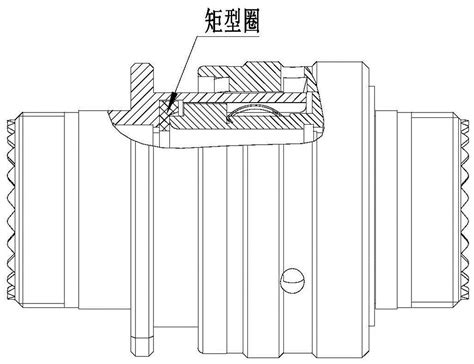 一种头座插合处使用球头锥面金属硬密封的电连接器的制作方法