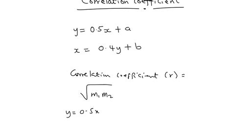 Let The Two Variables X And Y Have The Covariance And Correlation Coefficient Between Them As