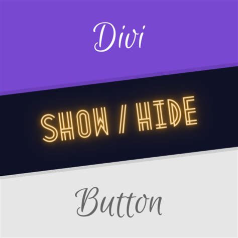 Reveal A Divi Module Or Row Section When Button Clicked Divi Booster