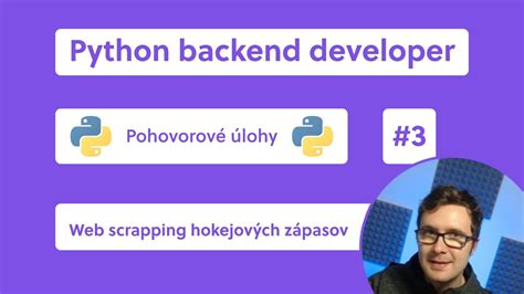 Python Pohovorová úloha Web Scrapping Youtube
