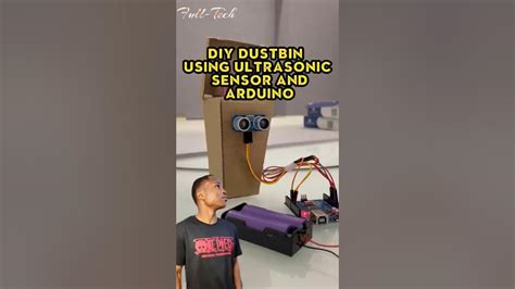 Diy Dustbin Using Ultrasonic Sensor And Arduino Scienceprojects