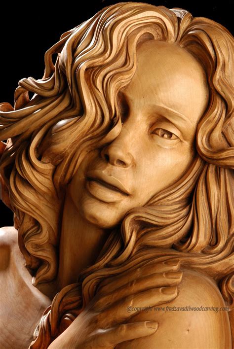 Longing Basswood Carving By Fred Zavadil Custom Wood Carving And