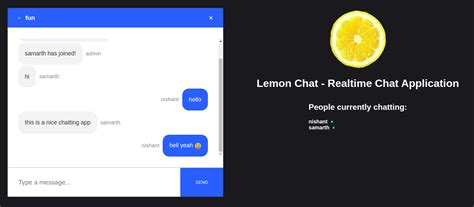 github darkfist lemon chat simple chat application made with reactjs