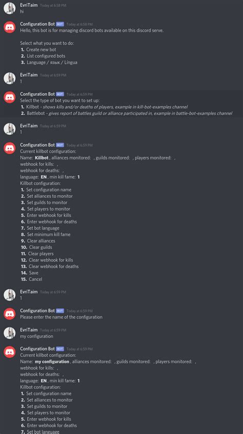 Configuration Bot Quick Guide Revritaimbots