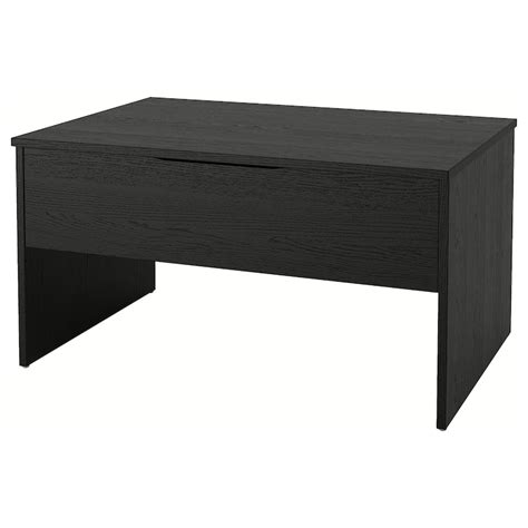 Östavall Mesa De Centro Elevable Negro 90 Cm Ikea